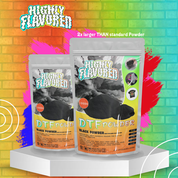 DTF Black Powder 1Kg/1000g - DTF Printing & Ink – Highly Flavored