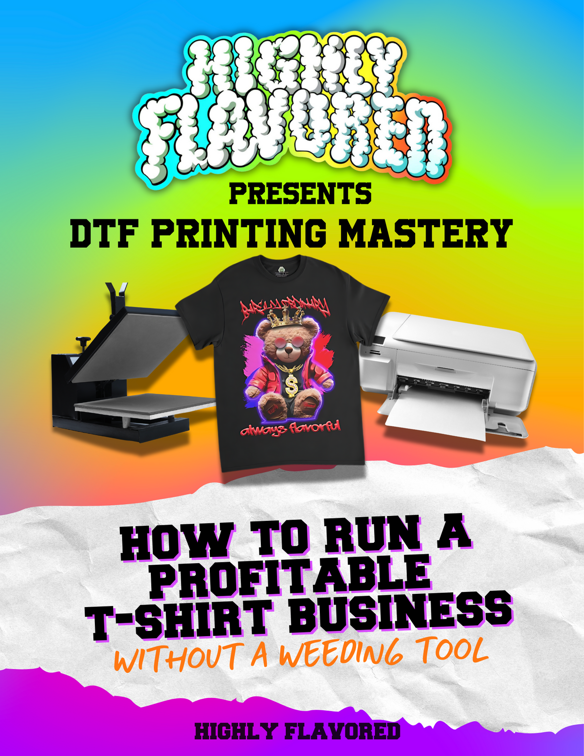 DTF Printing - T-Shirts - Transfers - Printing – Highly Flavored