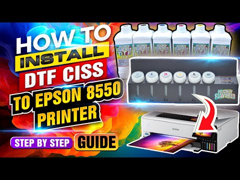 DTF Ciss and Ink Bundle For ET-8550 Model – Highly Flavored