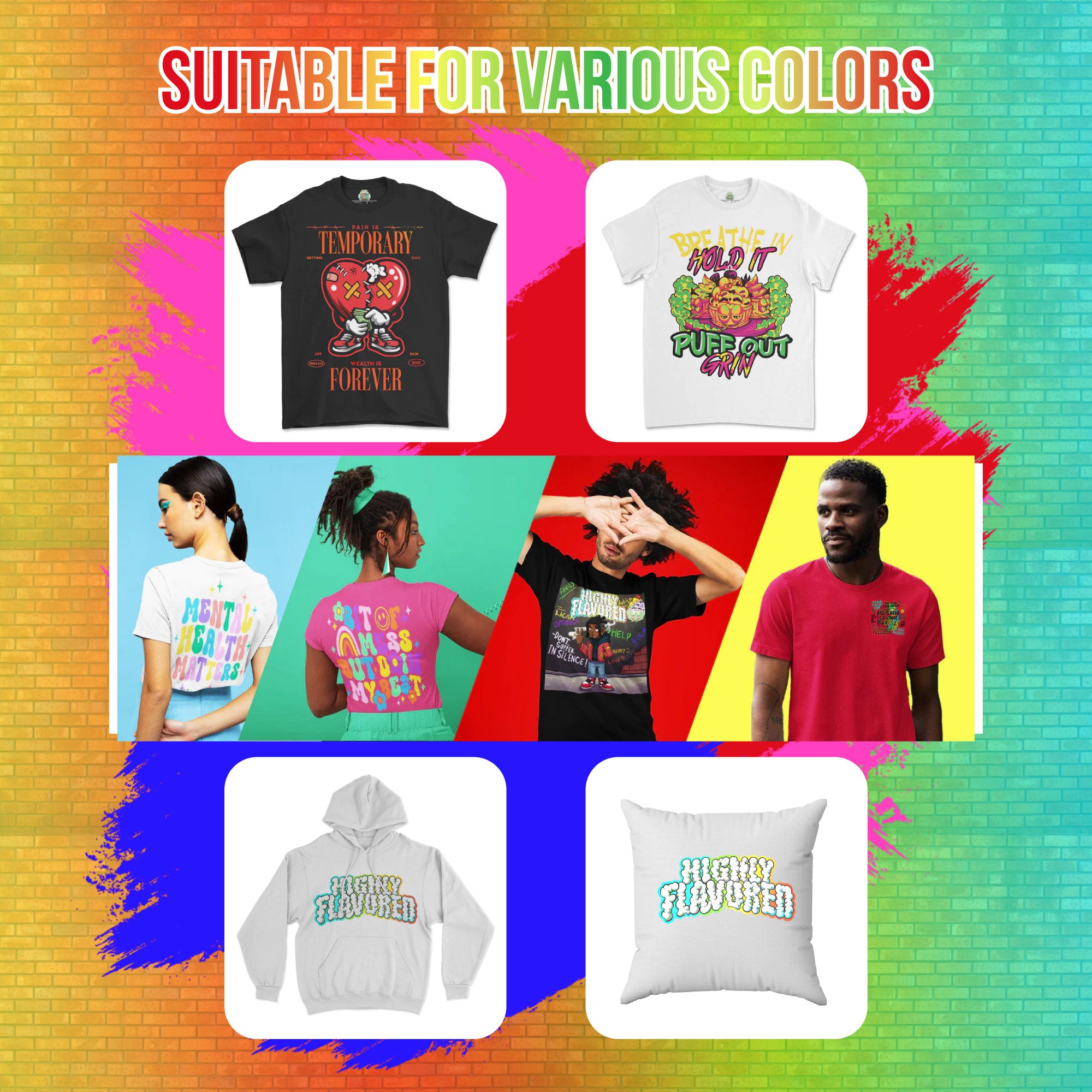 DTF Super Soft Powder - 1Kg/1000g - Printing - Ink – Highly Flavored